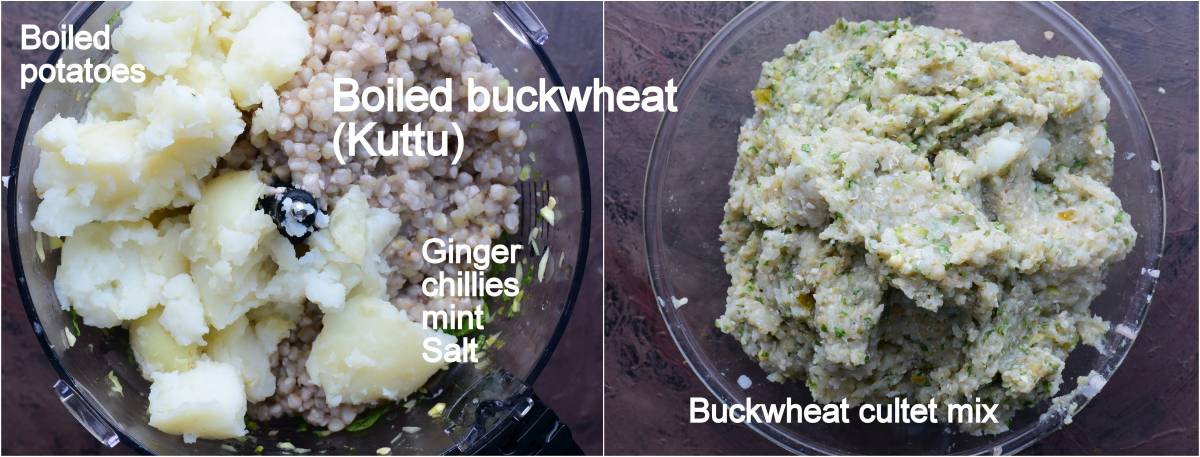 kuttu ki tikki-Buckwheat cutlets