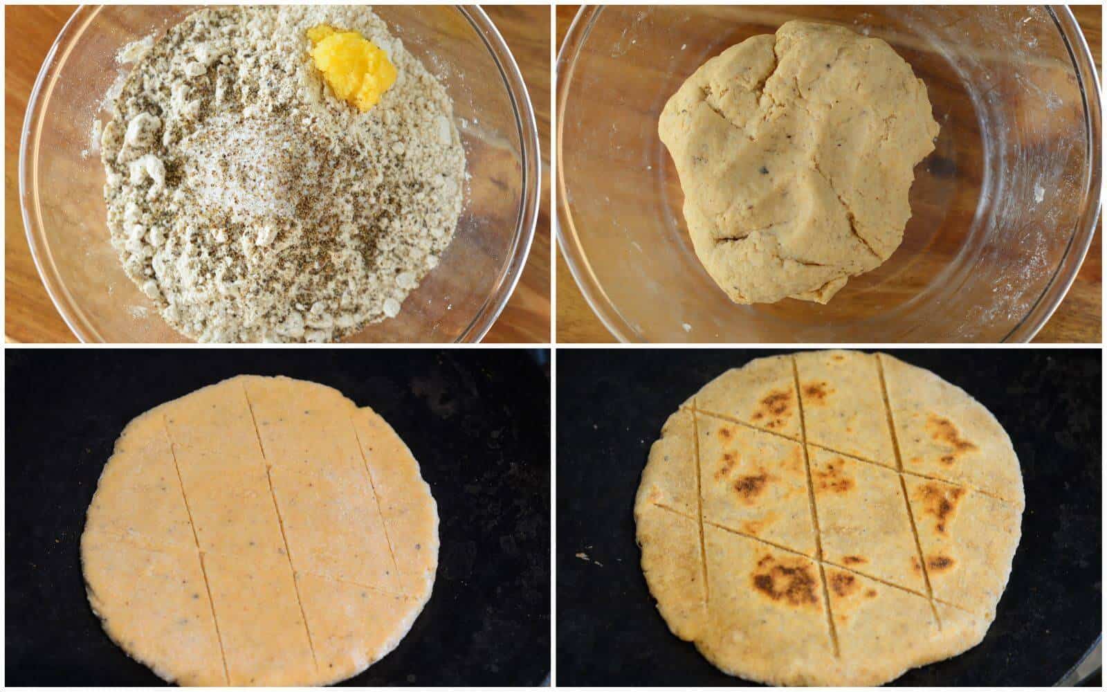 Kali mirch ki koki | Sindhi koki recipe - SecondRecipe