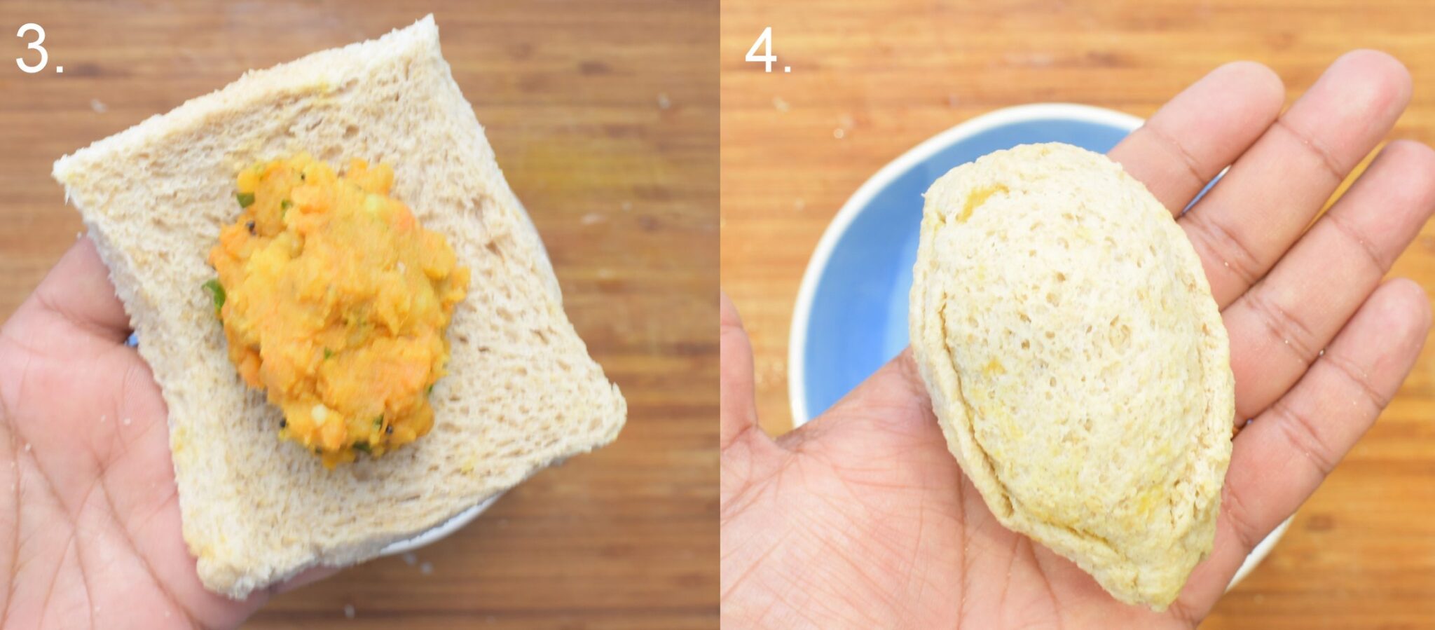 Bread roll - Fry / Air fry