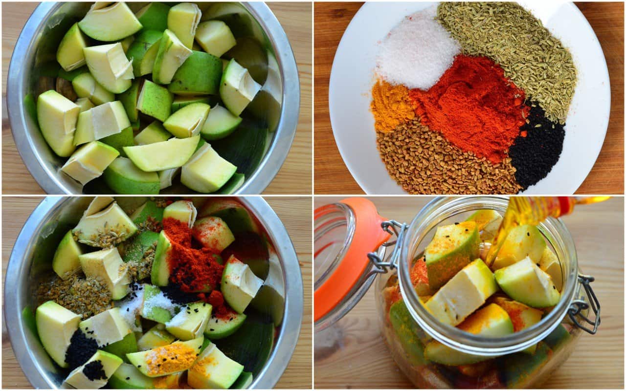 how to make aam ka achar |Traditional mango pickle SecondRecipe