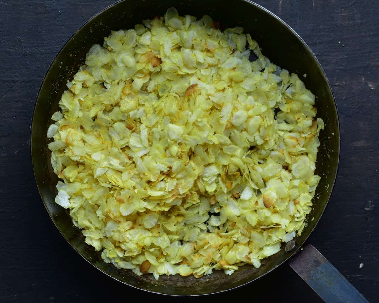 Cornflakes chivda ( Air fry / Roast ) - SecondRecipe