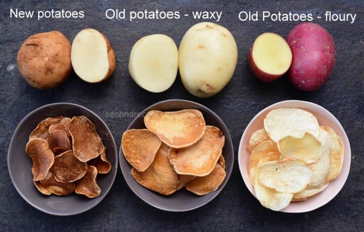 Homemade Potato chips - SecondRecipe