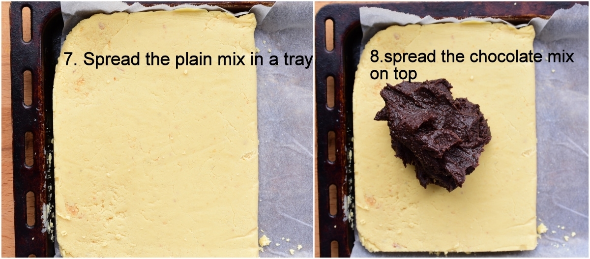 Chocolate barfi | Chocolate Burfi with Milk Powder - SecondRecipe