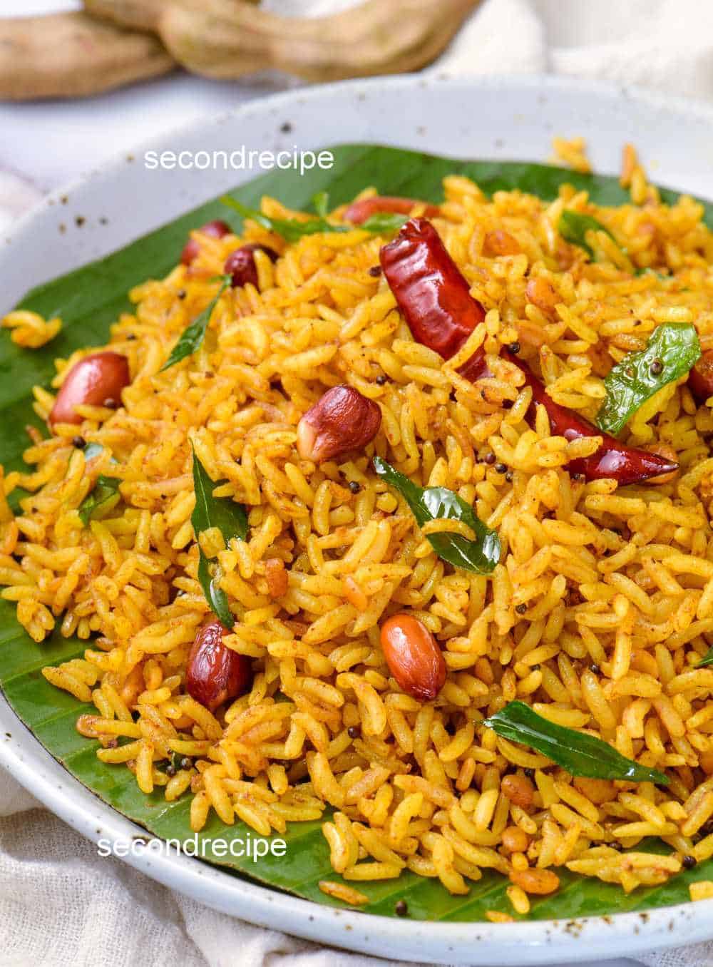 Tamarind Rice Andhra Style