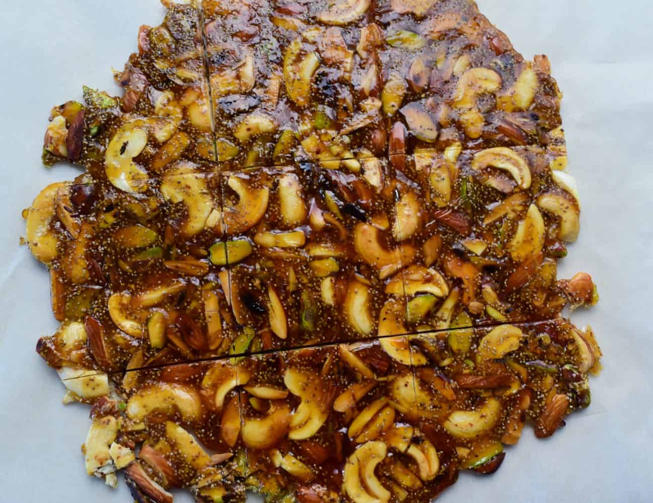 Sindhi Varo | Nut praline - SecondRecipe