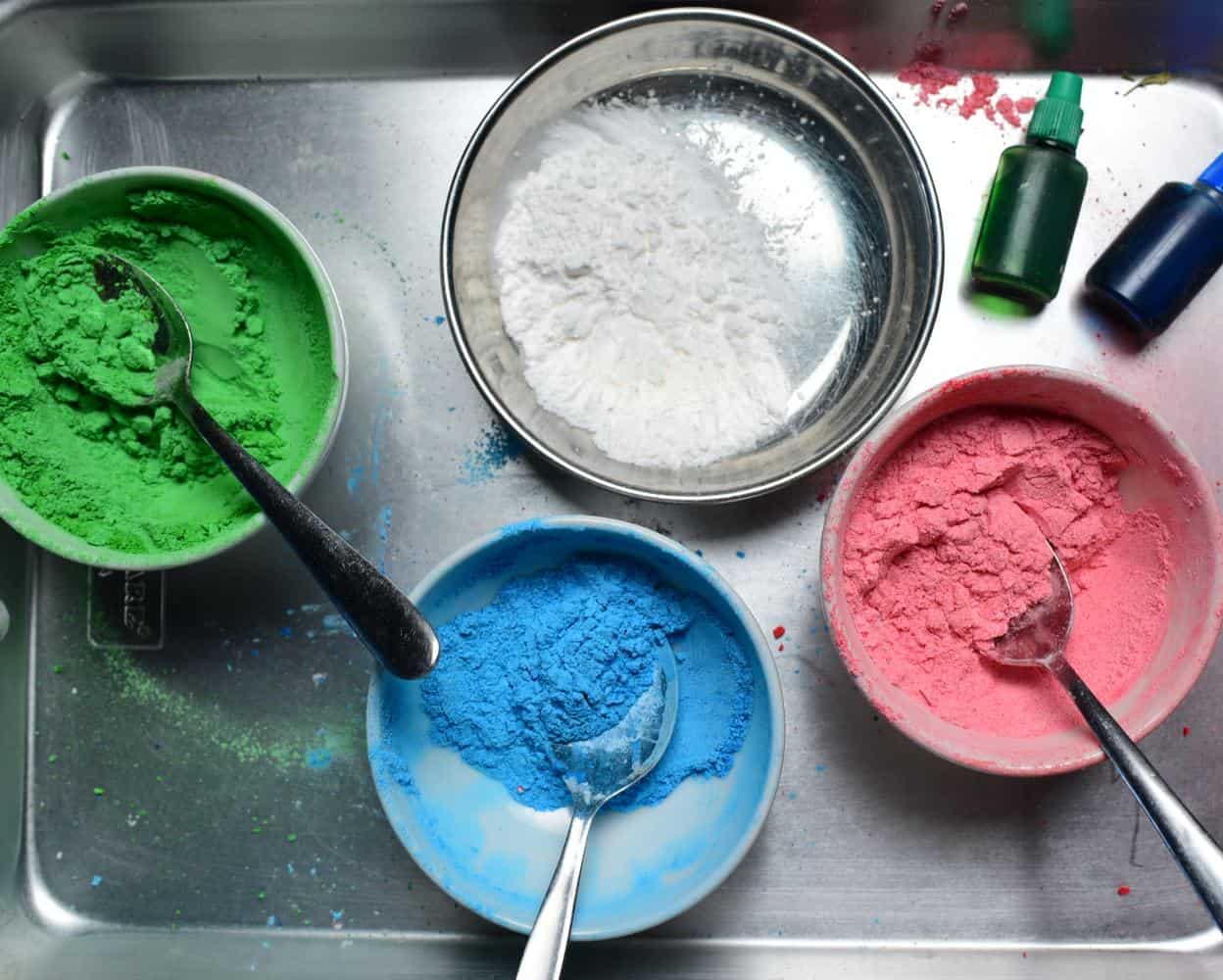 how to make holi powder | DIY natural homemade colors - SecondRecipe