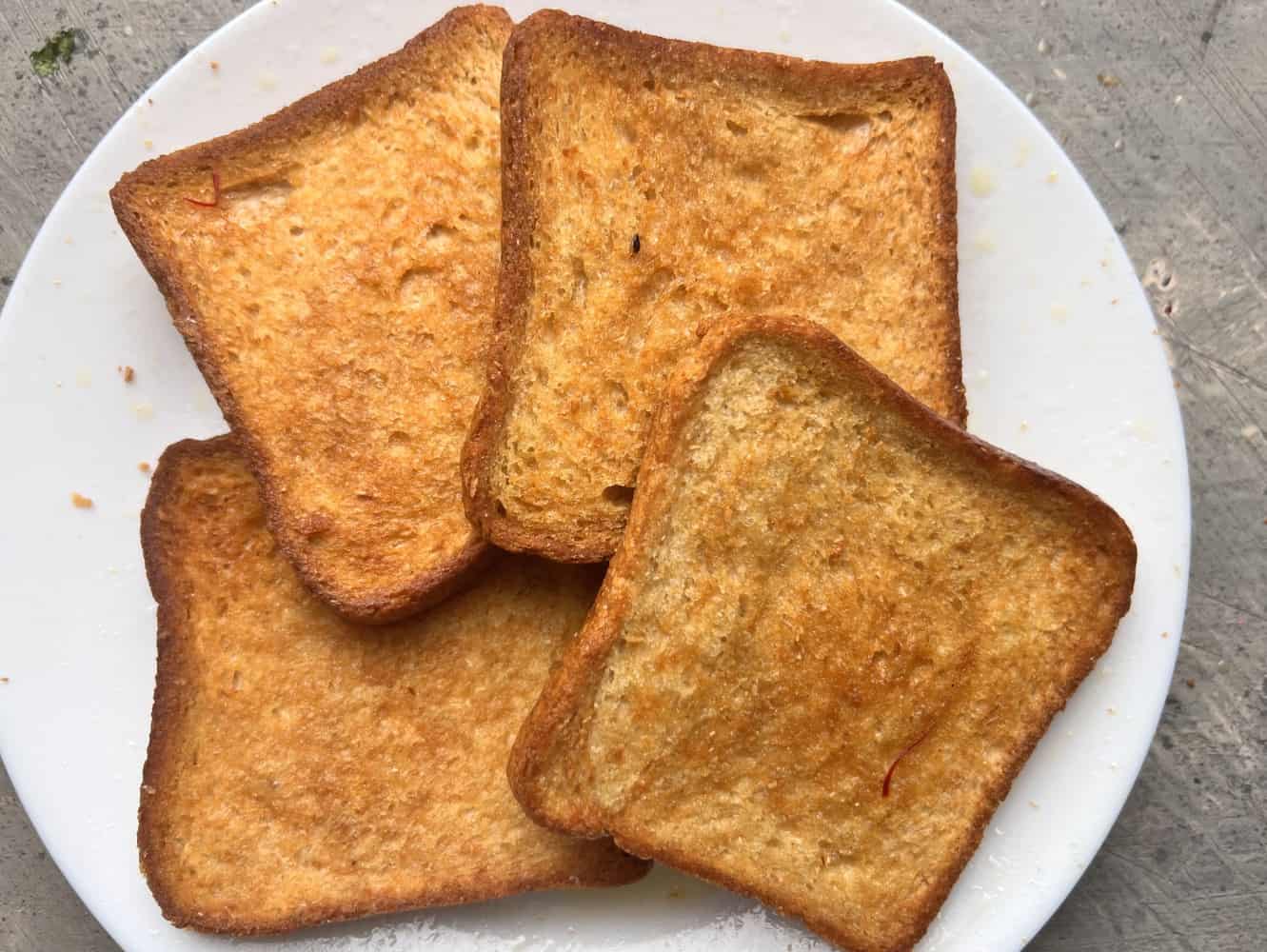 Shahi tukda recipe | Air fry Shahi toast recipe - SecondRecipe