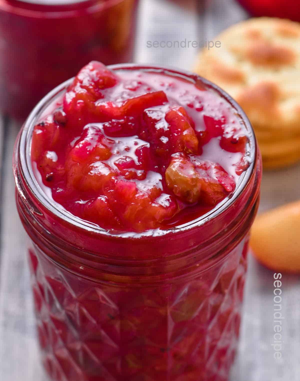 Plum chutney recipe | Spiced plum chutney - SecondRecipe