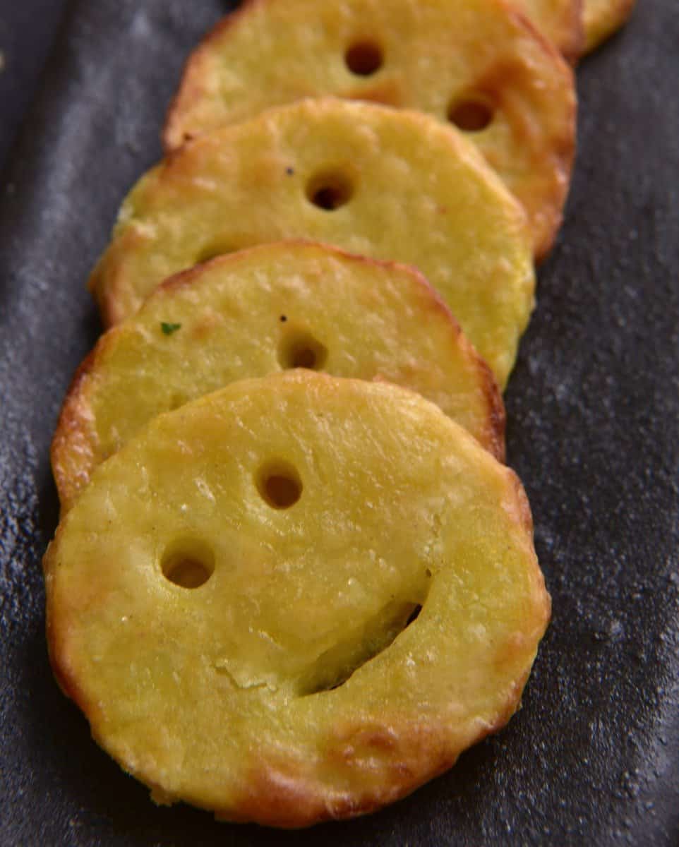 Potato Smiley Faces