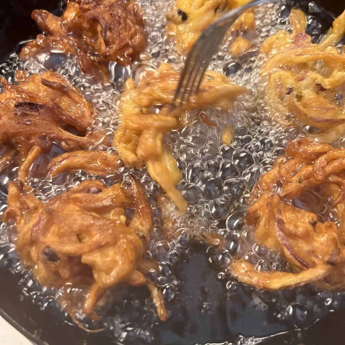 Easy onion bhaji pakora recipe - SecondRecipe