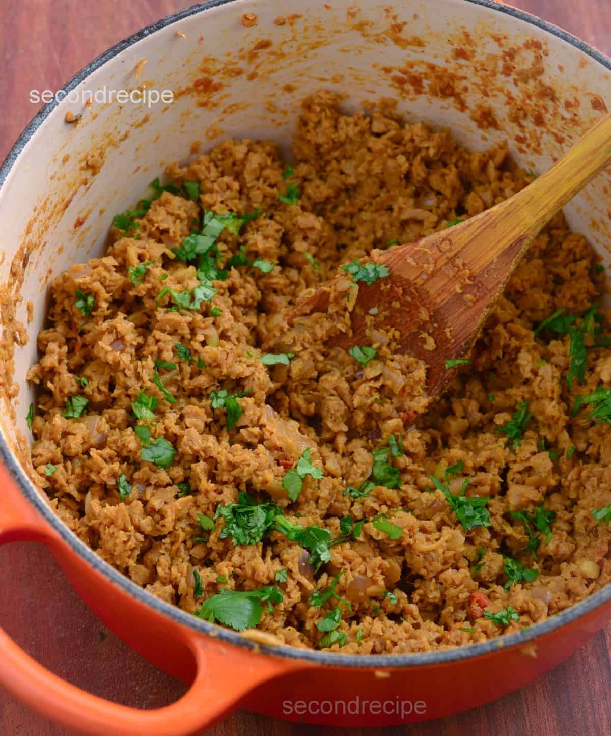 Vegan mince recipe | How to make easy mincemeat - SecondRecipe