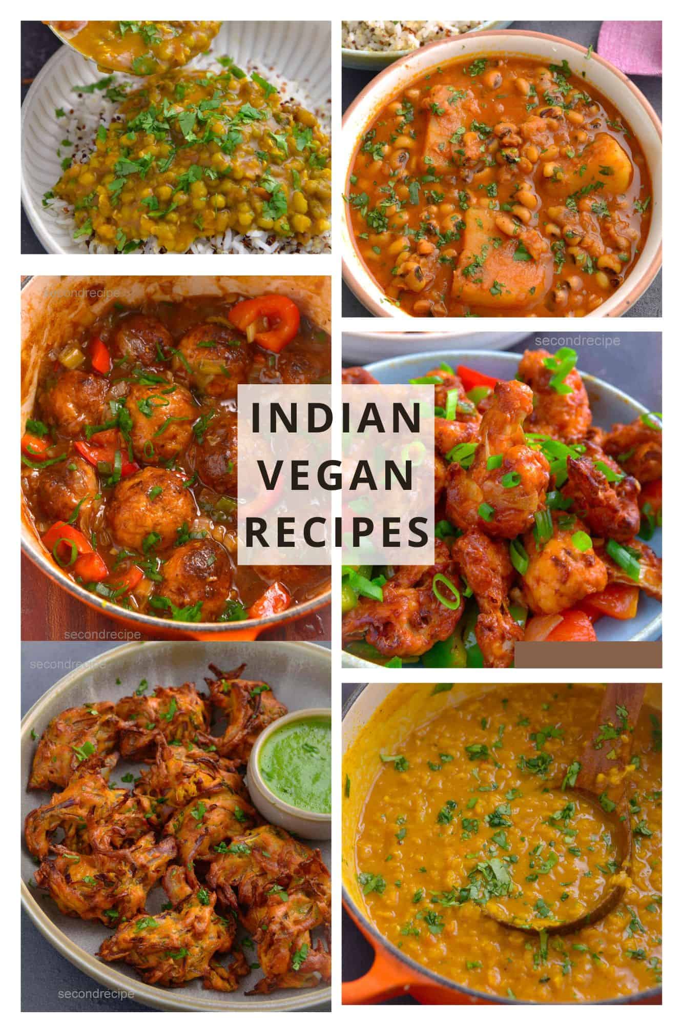 Indian vegan thanksgiving recipes & menu ideas - SecondRecipe