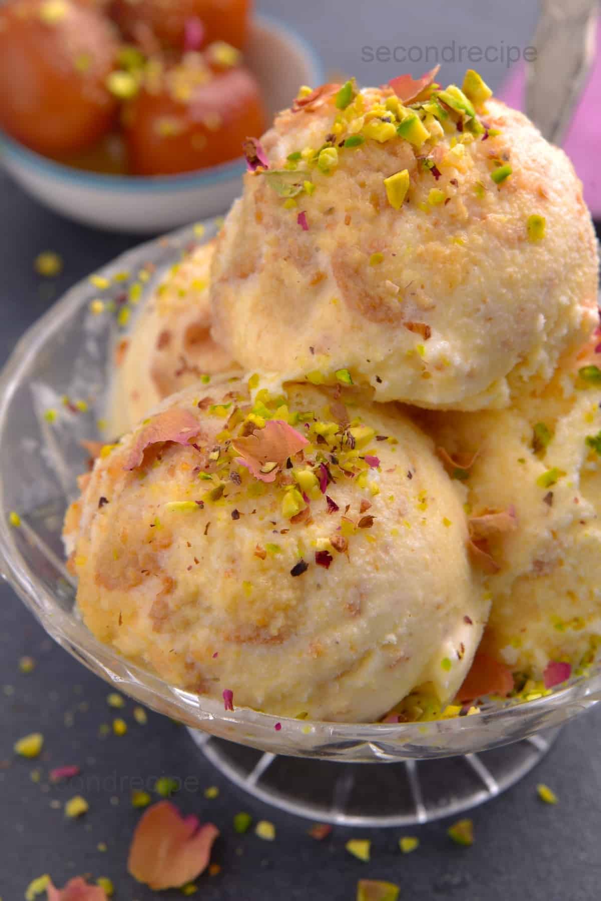 Gulab Jamun With Ice Cream Recipe