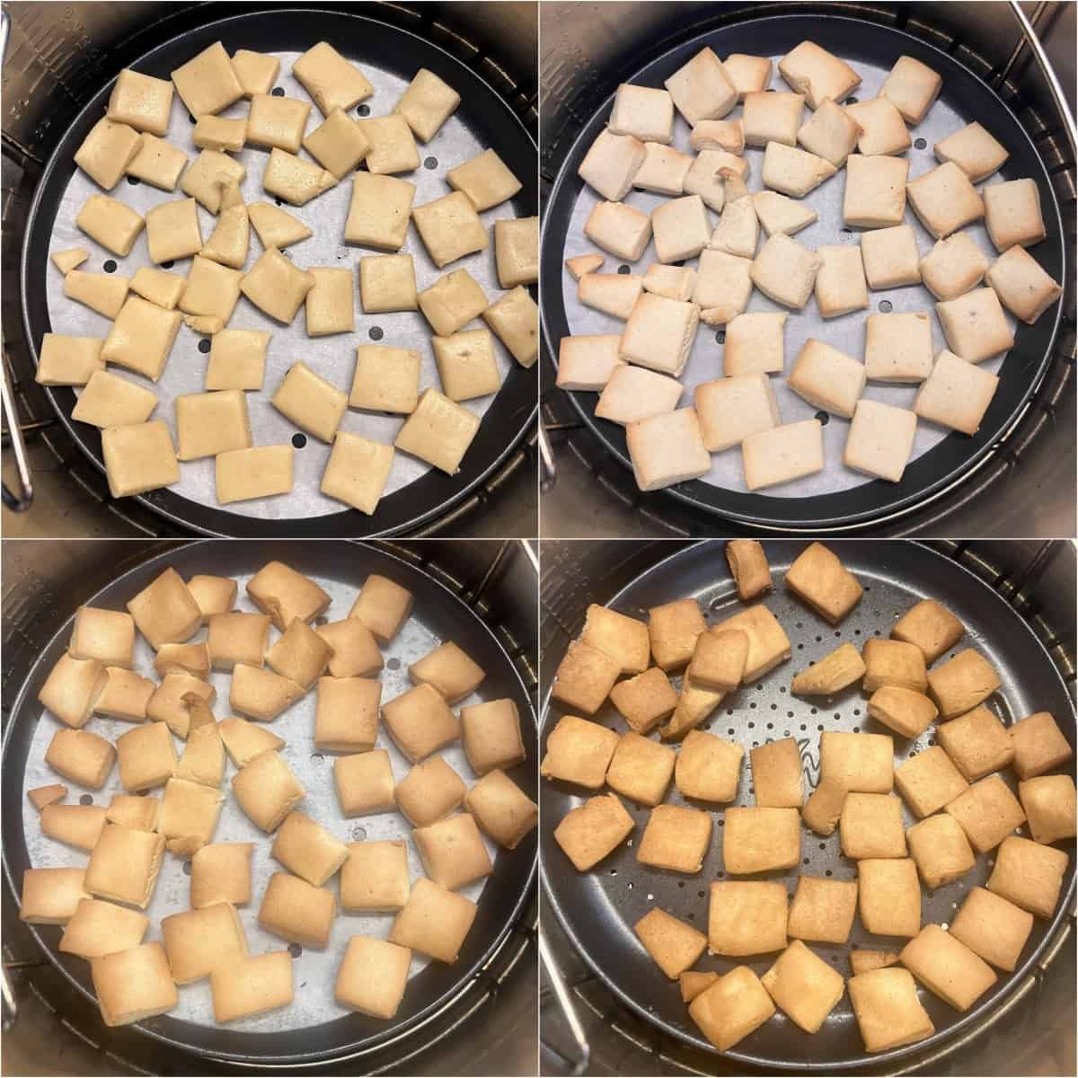 Air fryer shakarpara recipe | easy shankarpali recipe - SecondRecipe