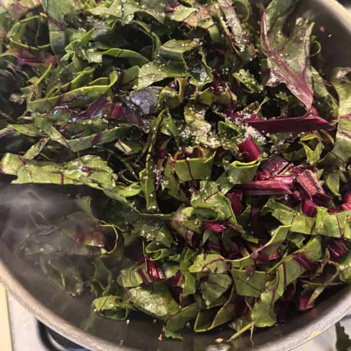 beet greens stir fry | Beetroot Leaves Thoran recipe - SecondRecipe