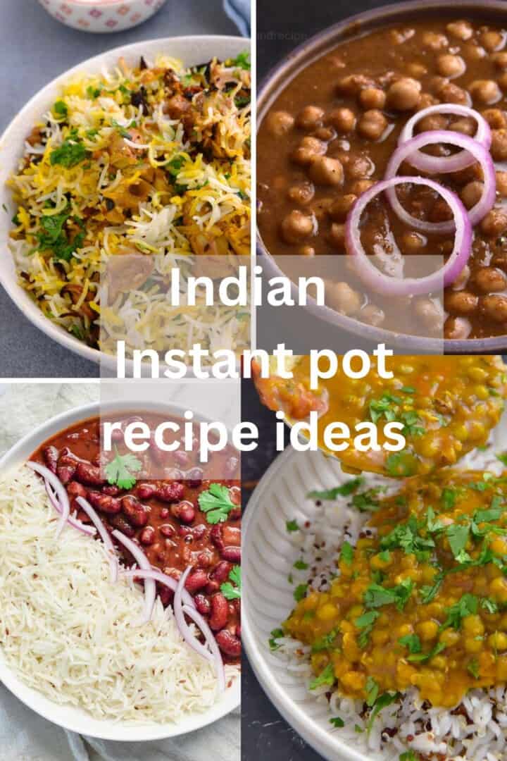 Instant pot Indian vegetarian recipes - SecondRecipe